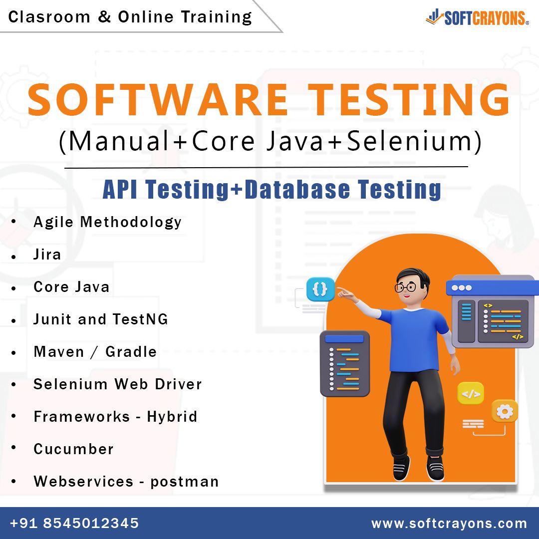 Softcrayons IT Education on LinkedIn: #softwaretesting #qa # ... Softcrayons IT Education on LinkedIn: #softwaretesting #qa # ...