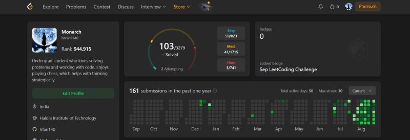 Completed 100+ DSA tasks on LeetCode | Irfan Mehmud posted on the topic ... Completed 100+ DSA tasks on LeetCode | Irfan Mehmud posted on the topic ...
