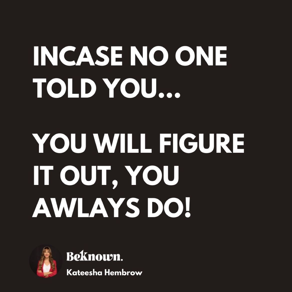 Felisa M. on LinkedIn: Thanks Kateesha Hembrow, I can totally resonate ... Felisa M. on LinkedIn: Thanks Kateesha Hembrow, I can totally resonate ...
