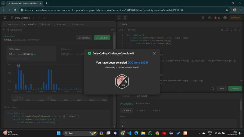 Ridha R on LinkedIn: #coding #programming #leetcode #dailychallenge # ... Ridha R on LinkedIn: #coding #programming #leetcode #dailychallenge # ...