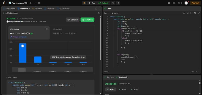 #leetcode #dsa #twopointers #sorting #problemsolving | Bhargavi Deshmukh #leetcode #dsa #twopointers #sorting #problemsolving | Bhargavi Deshmukh