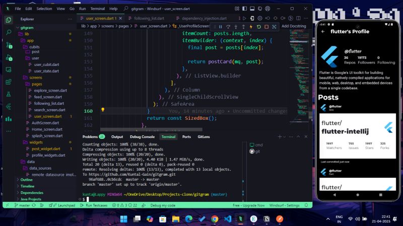 #connections #flutter #dart #githubapi #oauth #buildinpublic # ... #connections #flutter #dart #githubapi #oauth #buildinpublic # ...