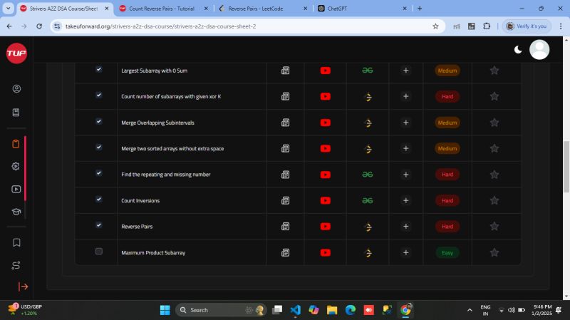 Akash Das on LinkedIn: #dsa #datastructuresandalgorithms #striversdsasheet… Akash Das on LinkedIn: #dsa #datastructuresandalgorithms #striversdsasheet…