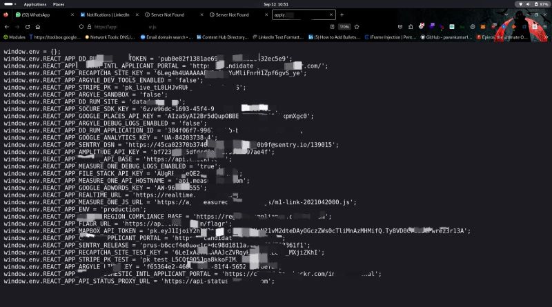 Abhijeet Kumawat on LinkedIn: #bugbounty #bug #recon #apikey #bounty # ... Abhijeet Kumawat on LinkedIn: #bugbounty #bug #recon #apikey #bounty # ...
