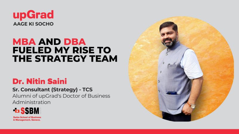 How upGrad transformed my career | Dr. Nitin Saini posted on the topic ... How upGrad transformed my career | Dr. Nitin Saini posted on the topic ...