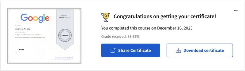 Bhavik Arora on LinkedIn: Happy to share that I’ve successfully ... Bhavik Arora on LinkedIn: Happy to share that I’ve successfully ...