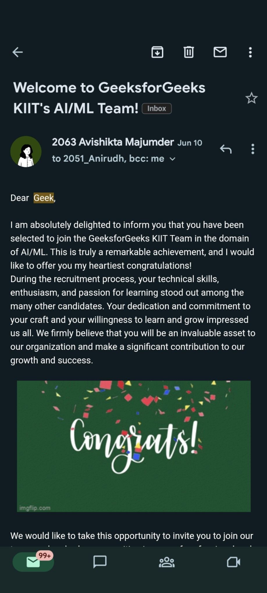 Sudip Chakrabarty on LinkedIn: #geeksforgeekskiit #ai #ml #geeksforgeeks Sudip Chakrabarty on LinkedIn: #geeksforgeekskiit #ai #ml #geeksforgeeks