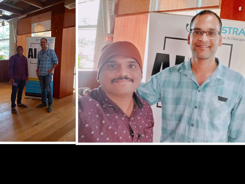 Nice to meet Naveen Kumar K G at the AI meetup. I follow his channel ... Nice to meet Naveen Kumar K G at the AI meetup. I follow his channel ...