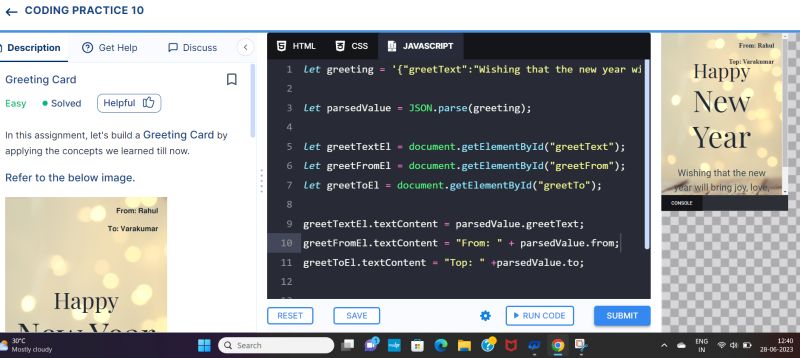 Manjunath Atloori on LinkedIn: #100daysofcodechallenge #javascript # ... Manjunath Atloori on LinkedIn: #100daysofcodechallenge #javascript # ...