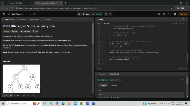 Krishna Pratap Singh on LinkedIn: #dsawithjava #leetcode #leetcode2583 ... Krishna Pratap Singh on LinkedIn: #dsawithjava #leetcode #leetcode2583 ...