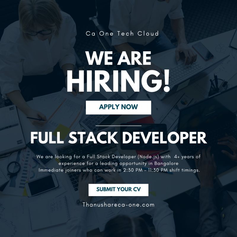 #fullstackdeveloper #bangalorejobs #nodejs #reactjs #angular #vuejs ... #fullstackdeveloper #bangalorejobs #nodejs #reactjs #angular #vuejs ...