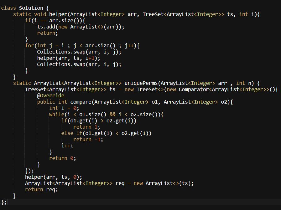 How to create unique permutations with Java | Vaibhav Bhatt posted on ... How to create unique permutations with Java | Vaibhav Bhatt posted on ...