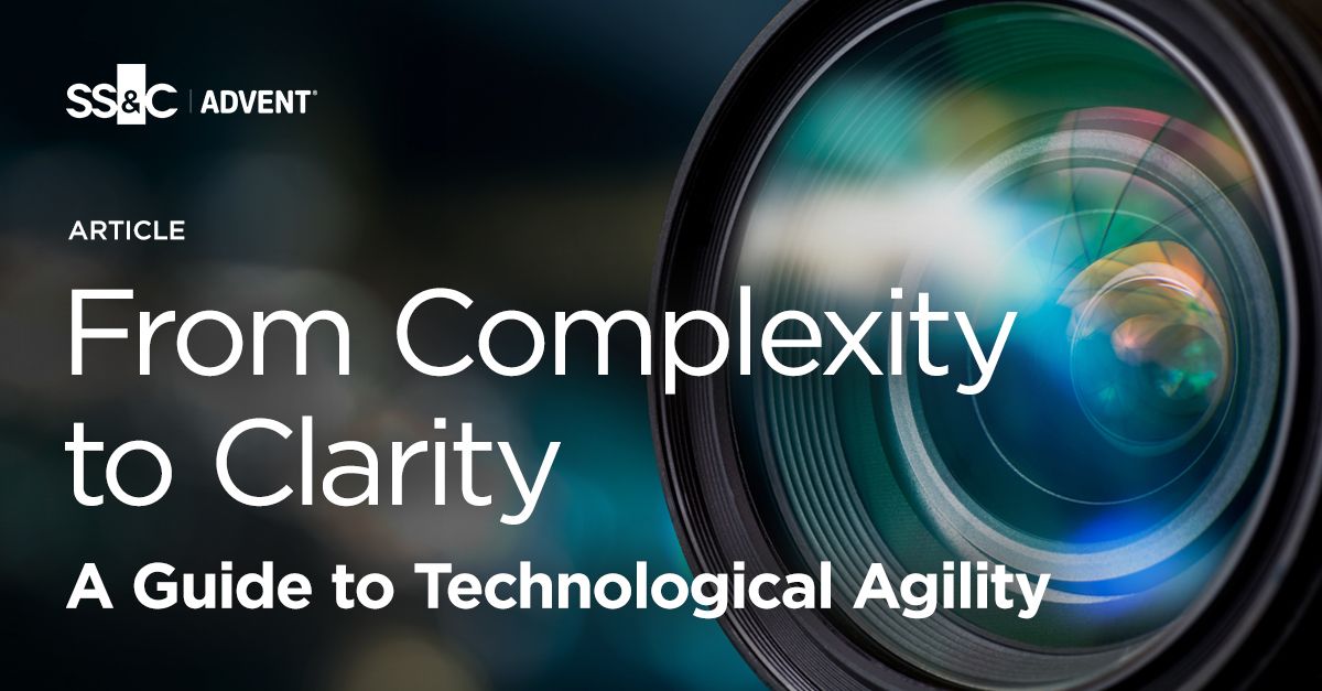 SS&C Advent on LinkedIn: To achieve agility and scale without ... SS&C Advent on LinkedIn: To achieve agility and scale without ...