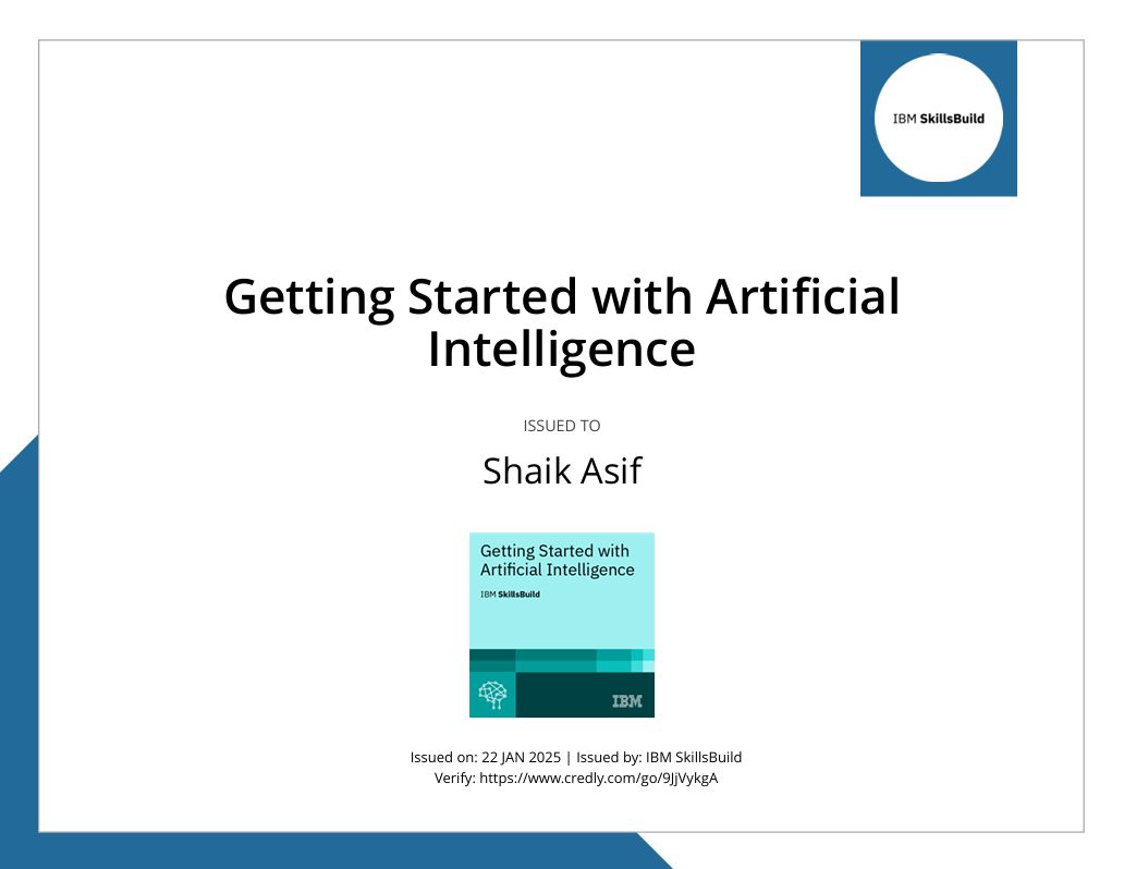 Shaik Asif on LinkedIn: #artificialintelligence #ibm #machinelearning # ... Shaik Asif on LinkedIn: #artificialintelligence #ibm #machinelearning # ...
