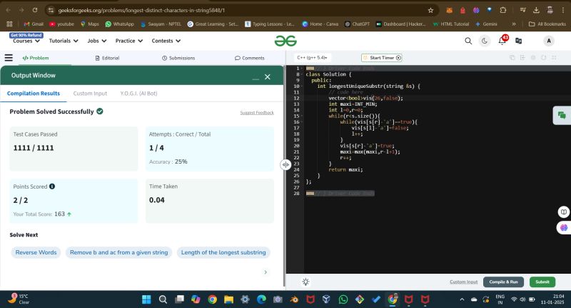 Atul Thakur on LinkedIn: #gfg160daysofcodechallenge #problem #dsa #gfg ... Atul Thakur on LinkedIn: #gfg160daysofcodechallenge #problem #dsa #gfg ...