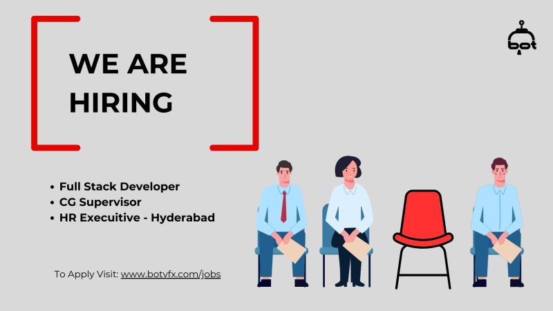 BOT VFX on LinkedIn: #hiring #nowhiring #joinourteam #applynow # ... BOT VFX on LinkedIn: #hiring #nowhiring #joinourteam #applynow # ...