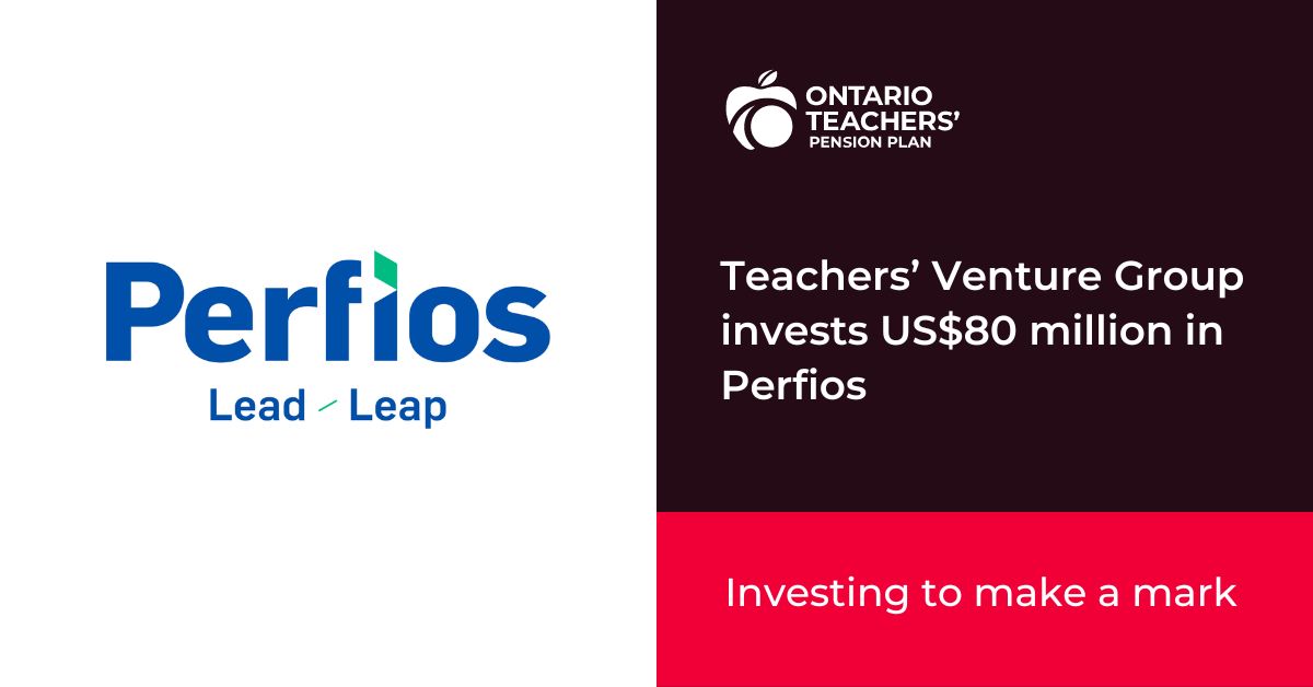 Ontario Teachers' Pension Plan on LinkedIn: Perfios raises US$80 ... Ontario Teachers' Pension Plan on LinkedIn: Perfios raises US$80 ...