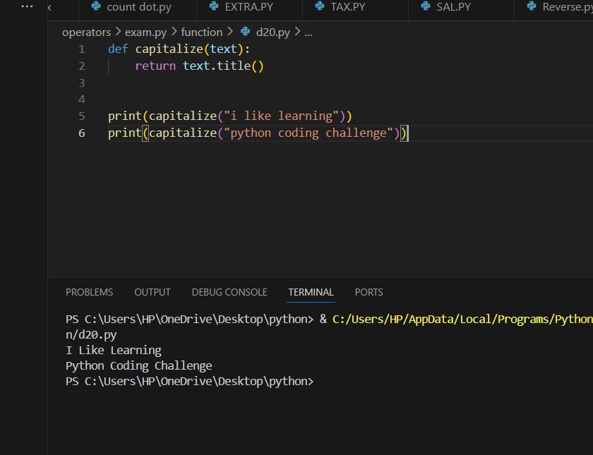 Revathy A S on LinkedIn: #python #codingchallenge #stringmanipulation ... Revathy A S on LinkedIn: #python #codingchallenge #stringmanipulation ...