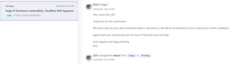 Verified my bug to Intigriti | Abhirup Konwar posted on the topic ... Verified my bug to Intigriti | Abhirup Konwar posted on the topic ...