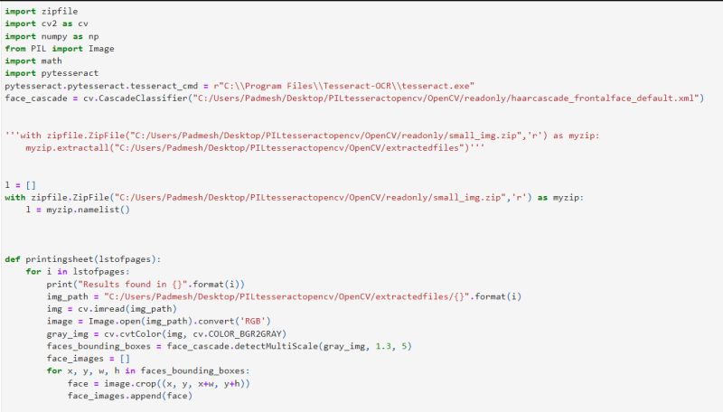Padmesh Shukla on LinkedIn: #python #opencv #pytesseract #pillow # ... Padmesh Shukla on LinkedIn: #python #opencv #pytesseract #pillow # ...