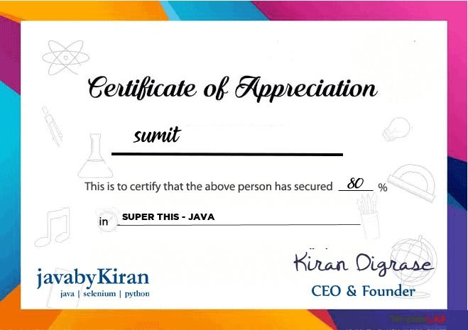 Sumit Raje on LinkedIn: learning java by Gopal Girase & Kiran Digrase ... Sumit Raje on LinkedIn: learning java by Gopal Girase & Kiran Digrase ...