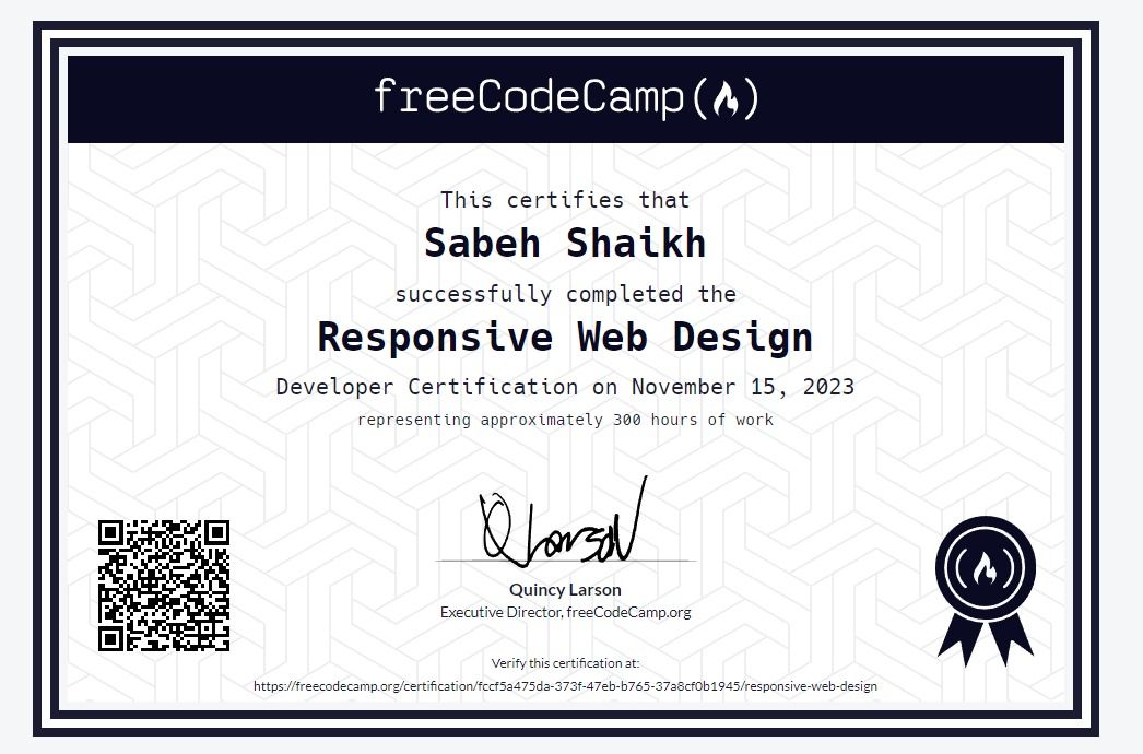Sabeh Shaikh on LinkedIn: #webdesign #freecodecamp #htmlcssjavascript #uiux Sabeh Shaikh on LinkedIn: #webdesign #freecodecamp #htmlcssjavascript #uiux