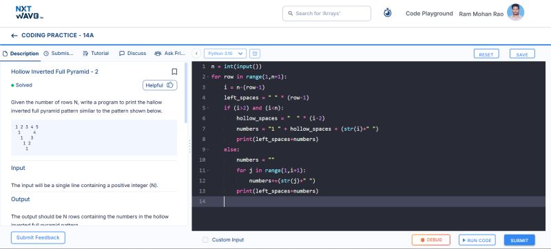 #ccbp #nxtwave #100daysofcodingchallenge #python #day | Rammohanrao ... #ccbp #nxtwave #100daysofcodingchallenge #python #day | Rammohanrao ...