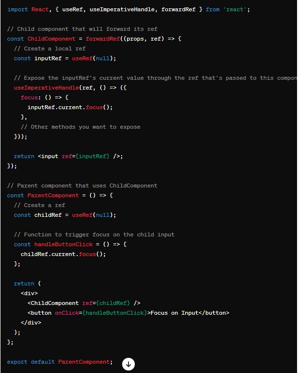 Dilip Kumar on LinkedIn: đđIn React, a forward ref is a technique used ... Dilip Kumar on LinkedIn: đđIn React, a forward ref is a technique used ...