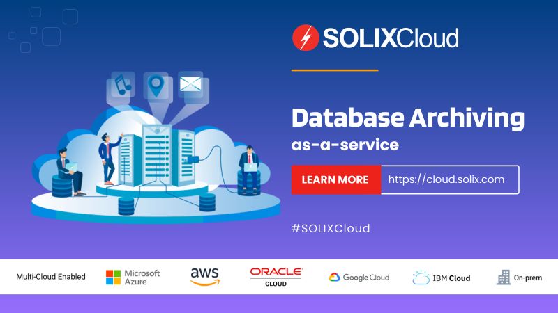 Solix Technologies, Inc. on LinkedIn: Database Archiving as-a-service ... Solix Technologies, Inc. on LinkedIn: Database Archiving as-a-service ...