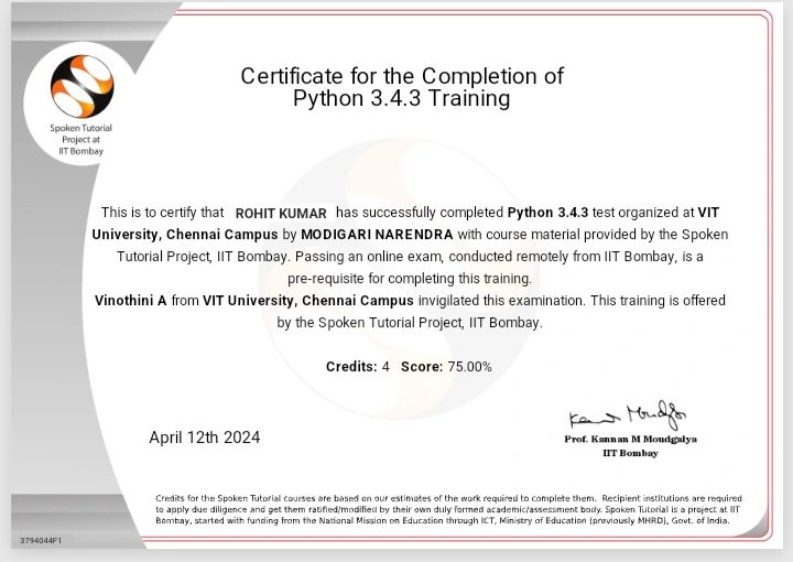 Rohit Kumar on LinkedIn: #spoken_tutorial_project_at #python #python3 # ... Rohit Kumar on LinkedIn: #spoken_tutorial_project_at #python #python3 # ...