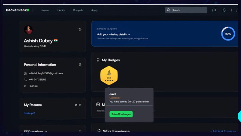 Ashish Dubey on LinkedIn: #java #hackerrank #codingjourney #tech # ... Ashish Dubey on LinkedIn: #java #hackerrank #codingjourney #tech # ...