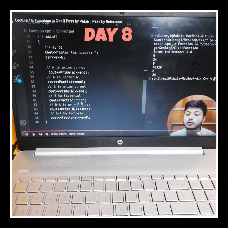 Mayuresh Dandekar on LinkedIn: #day8 #day8 #dsa #function # ... Mayuresh Dandekar on LinkedIn: #day8 #day8 #dsa #function # ...