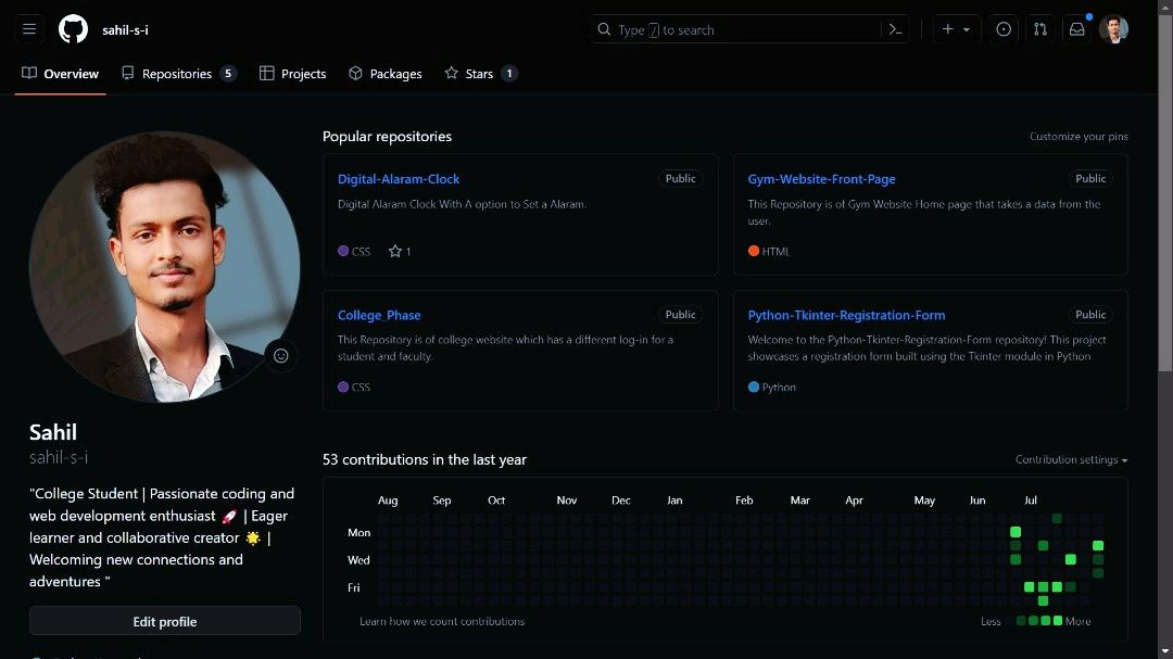 Sahil Ismailnavar on LinkedIn: #github #techenthusiast # ... Sahil Ismailnavar on LinkedIn: #github #techenthusiast # ...