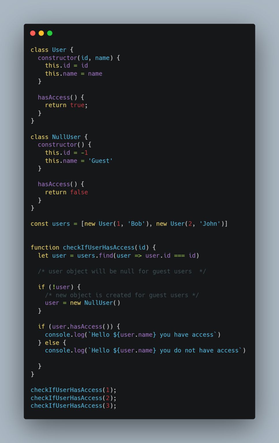 How to create null object pattern in JavaScript | Vidhya B posted on ... How to create null object pattern in JavaScript | Vidhya B posted on ...