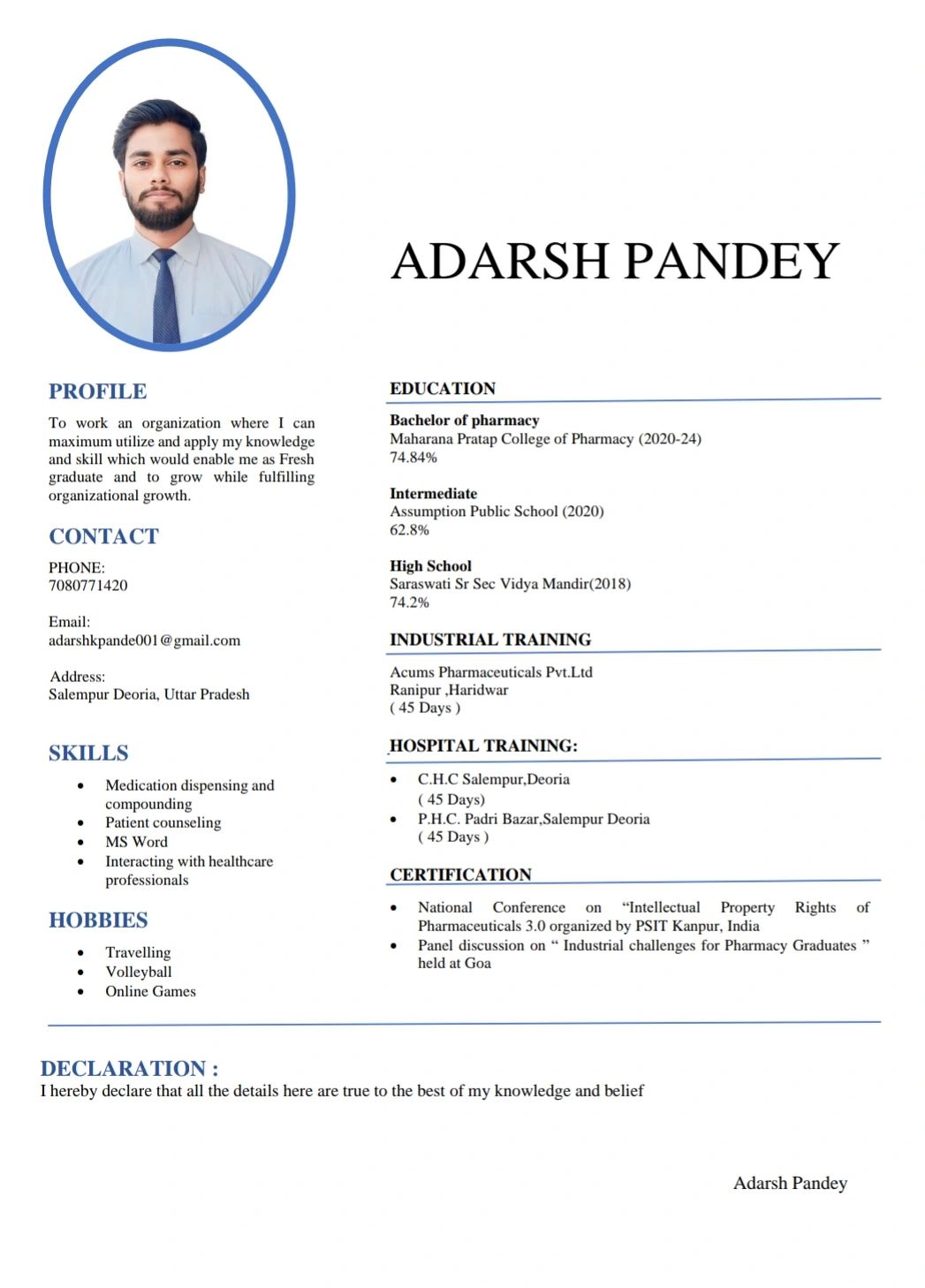 Adarsh Pandey on LinkedIn: Hello Everyone......... I am Adarsh Pandey ... Adarsh Pandey on LinkedIn: Hello Everyone......... I am Adarsh Pandey ...