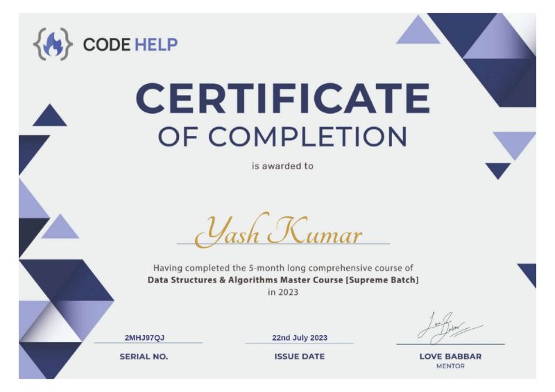 Yash Kumar on LinkedIn: #datastructures #algorithms #problemsolving # ... Yash Kumar on LinkedIn: #datastructures #algorithms #problemsolving # ...