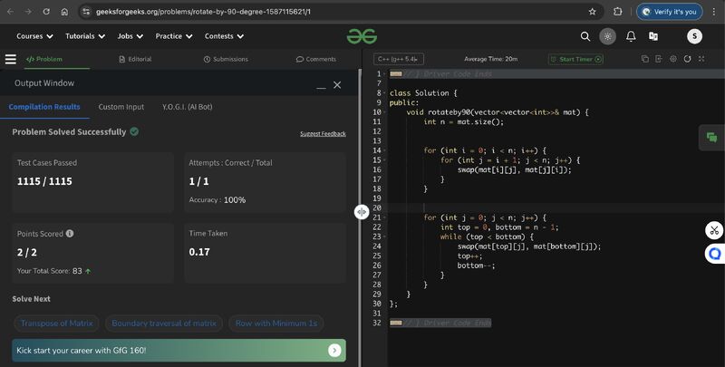 SAHIL KHATRI on LinkedIn: #gfg160challenge #dsa #coding #gfg160 # ... SAHIL KHATRI on LinkedIn: #gfg160challenge #dsa #coding #gfg160 # ...