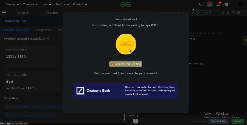 #geekstreak2024 #deutschebank #potd #java #dsa #codingchallenge ... #geekstreak2024 #deutschebank #potd #java #dsa #codingchallenge ...