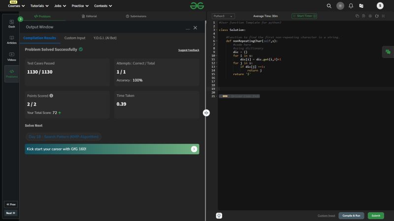 Surya pratap Singh on LinkedIn: #python #stringmanipulation #hashmap # ... Surya pratap Singh on LinkedIn: #python #stringmanipulation #hashmap # ...
