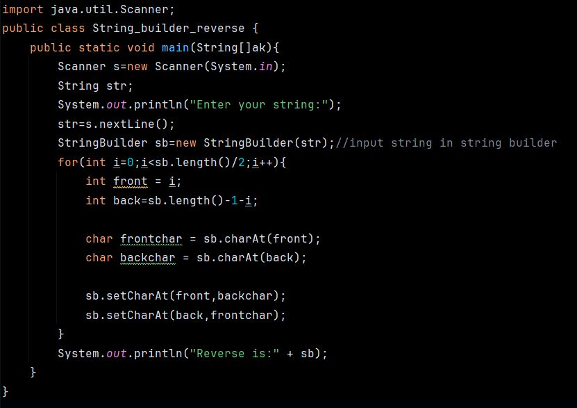 ARUN KUMAR on LinkedIn: #java #strings #coding ARUN KUMAR on LinkedIn: #java #strings #coding