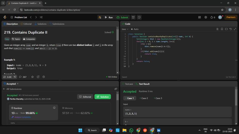 #leetcode #problemsolving #codingchallenge #day29… | Partha Sharathy #leetcode #problemsolving #codingchallenge #day29… | Partha Sharathy