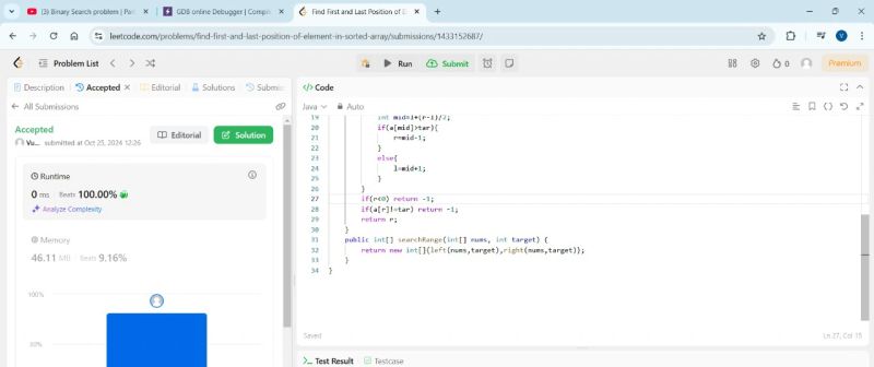 Vijay Saradhi Vucha on LinkedIn: #dsachallenge #binarysearch #leetcode ... Vijay Saradhi Vucha on LinkedIn: #dsachallenge #binarysearch #leetcode ...