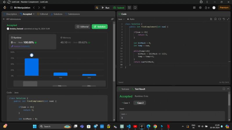Amisha Dwivedi on LinkedIn: #leetcode #codingjourney #problemsolving Amisha Dwivedi on LinkedIn: #leetcode #codingjourney #problemsolving