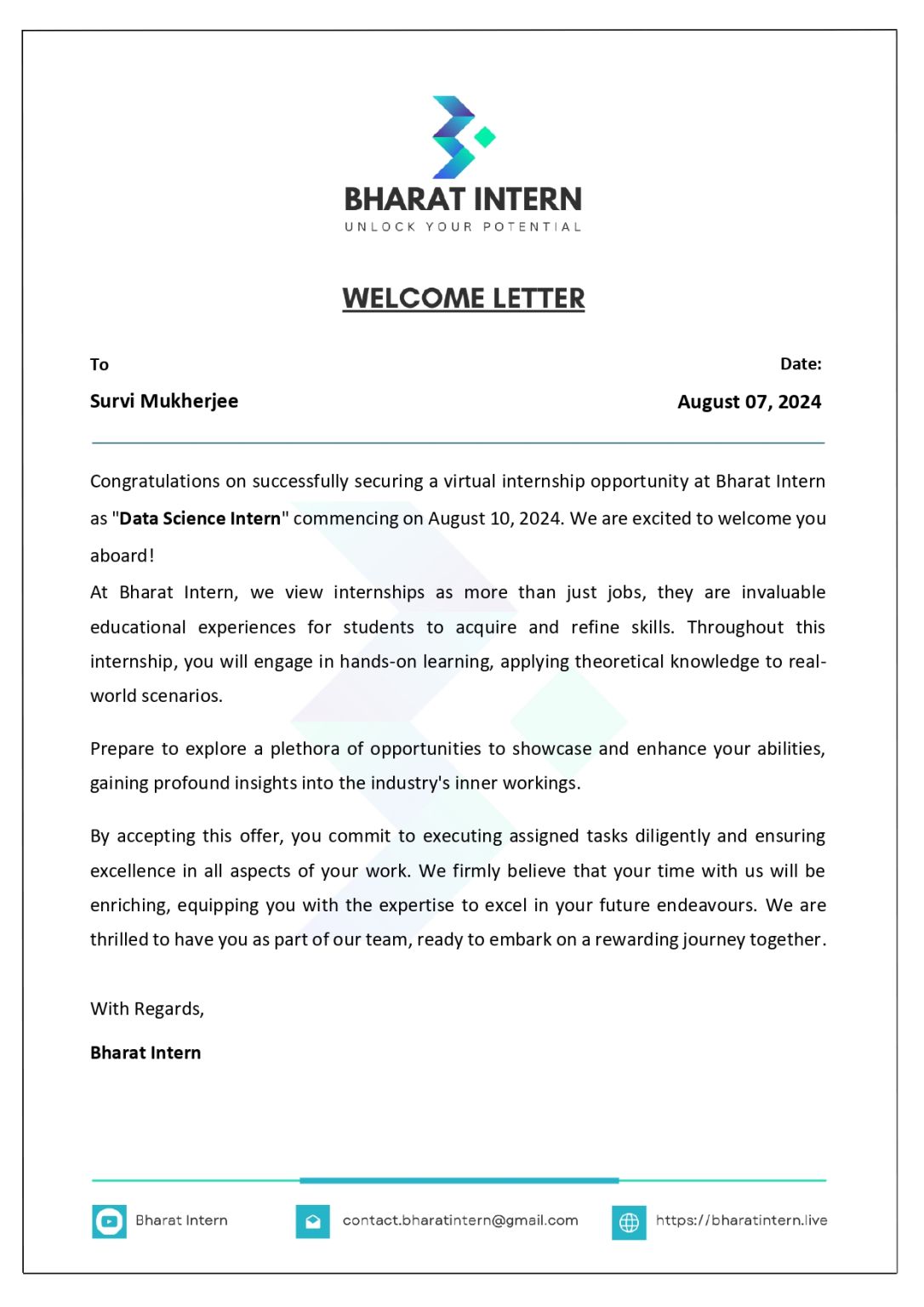 Survi Mukherjee on LinkedIn: #datascience #internship #newbeginnings # ... Survi Mukherjee on LinkedIn: #datascience #internship #newbeginnings # ...