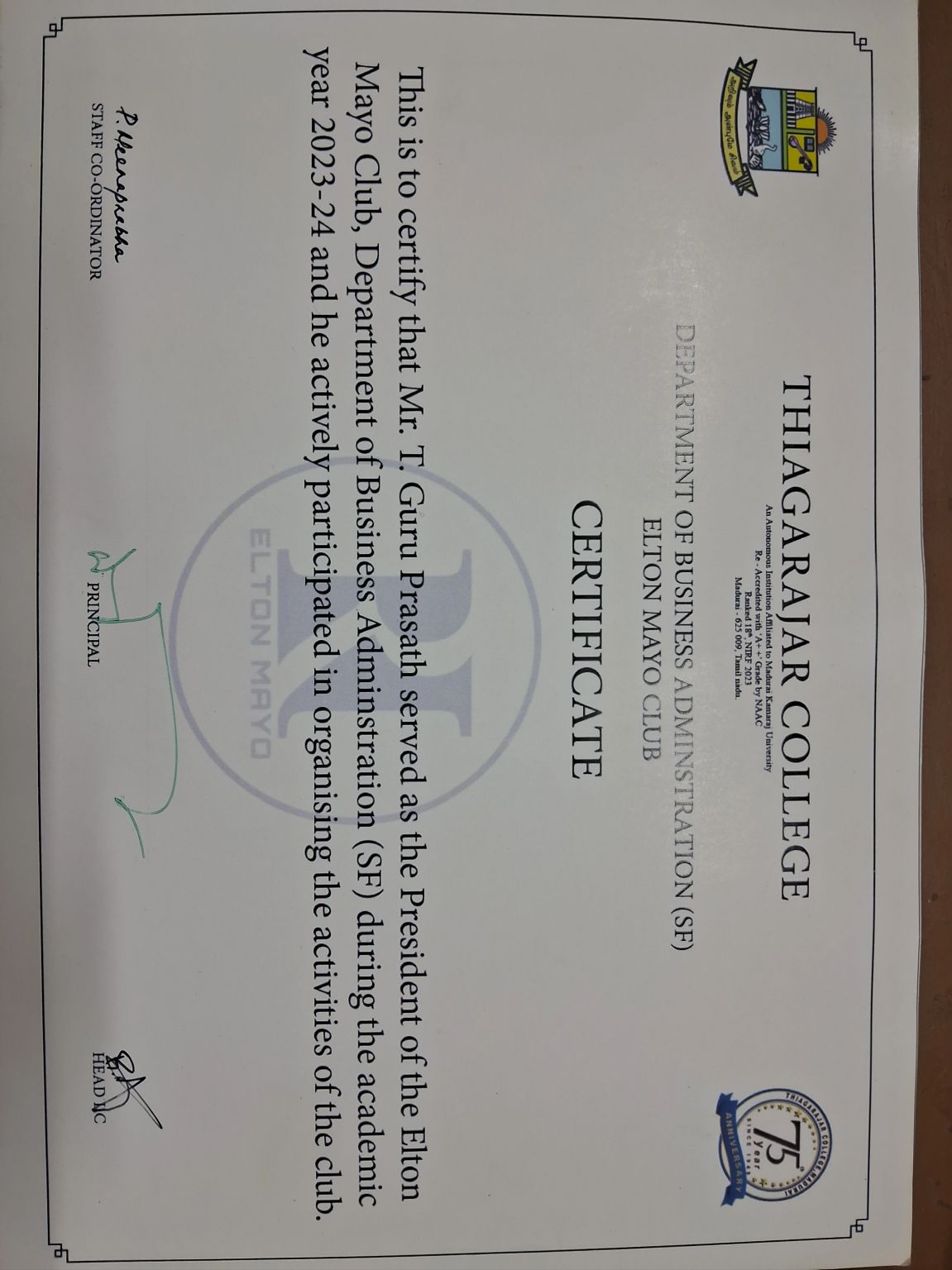 GURU PRASATH on LinkedIn: #bba #thiagarajarcollege #leadership # ... GURU PRASATH on LinkedIn: #bba #thiagarajarcollege #leadership # ...