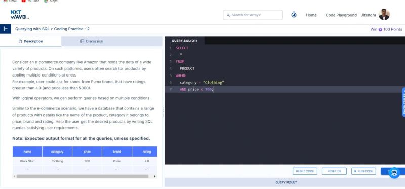 Day 16 of #30daysofcodechallenge: SQL practice | Sirasala Jitendra ... Day 16 of #30daysofcodechallenge: SQL practice | Sirasala Jitendra ...