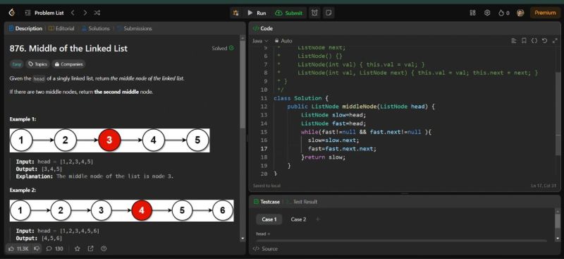Rohit Raj on LinkedIn: #binarysearch #searching #linkedlist #leetcode # ... Rohit Raj on LinkedIn: #binarysearch #searching #linkedlist #leetcode # ...
