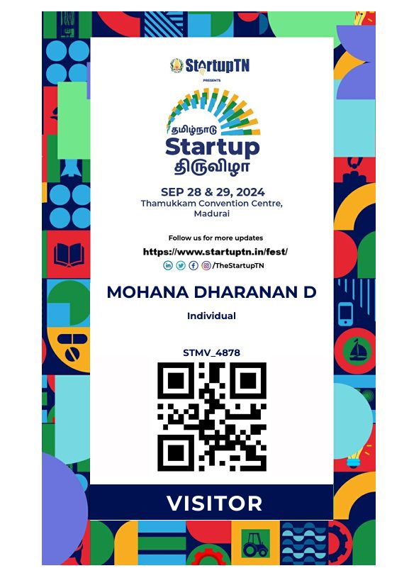 MOHANA DHARANAN D on LinkedIn: #startupthiruvila2024 #innovation # ... MOHANA DHARANAN D on LinkedIn: #startupthiruvila2024 #innovation # ...