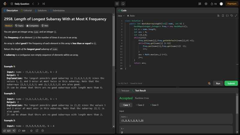 Adepu Mahasai on LinkedIn: #100daysofcode #leetcode #codingchallenge # ... Adepu Mahasai on LinkedIn: #100daysofcode #leetcode #codingchallenge # ...