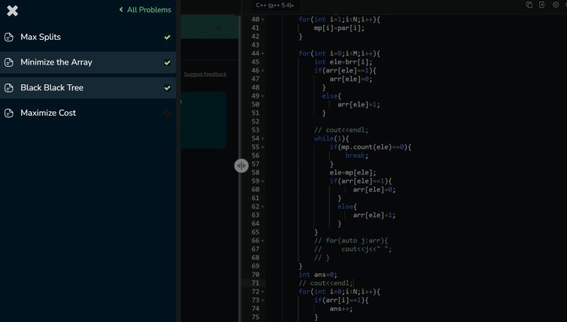 Arif Akhtar on LinkedIn: GFG Weekly Coding Contest - 148 Leetcode ... Arif Akhtar on LinkedIn: GFG Weekly Coding Contest - 148 Leetcode ...